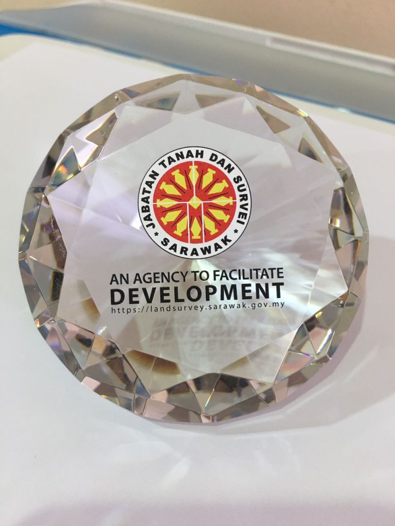 UV Printing on Crystal Paper Weight | Hosanna Marketing
