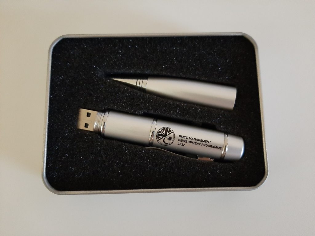 Silk Screen Printing on USB Pen - Hosanna Marketing