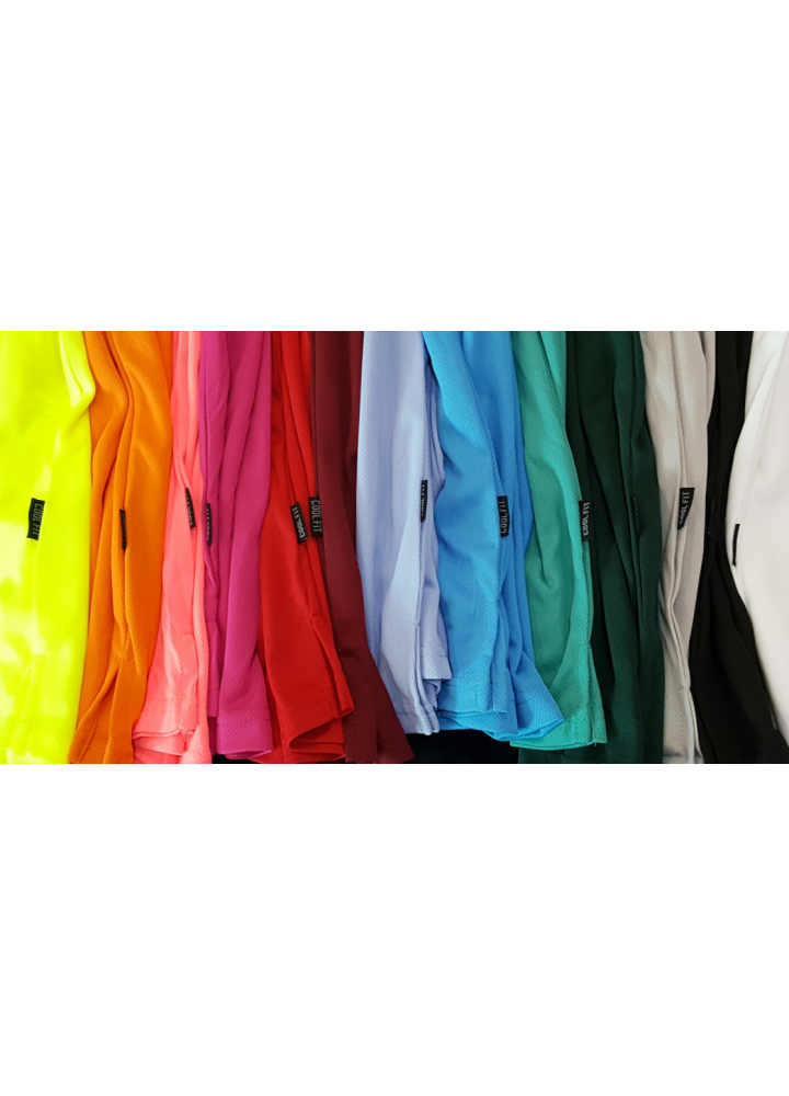 Quick Dry Plain Round Neck T-shirt 160g OREN SPORT QD0406 – Maroon ...