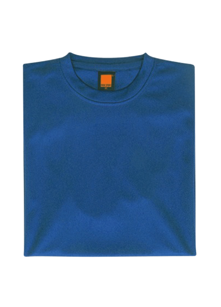 Quick Dry Plain Round Neck T-shirt OREN SPORT QD0408 160GSM - Royal ...