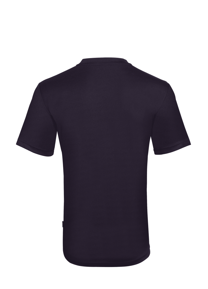 100% Polyester Interlock Quick Dry Round Neck QD62 150GSM - Navy/ Sea ...