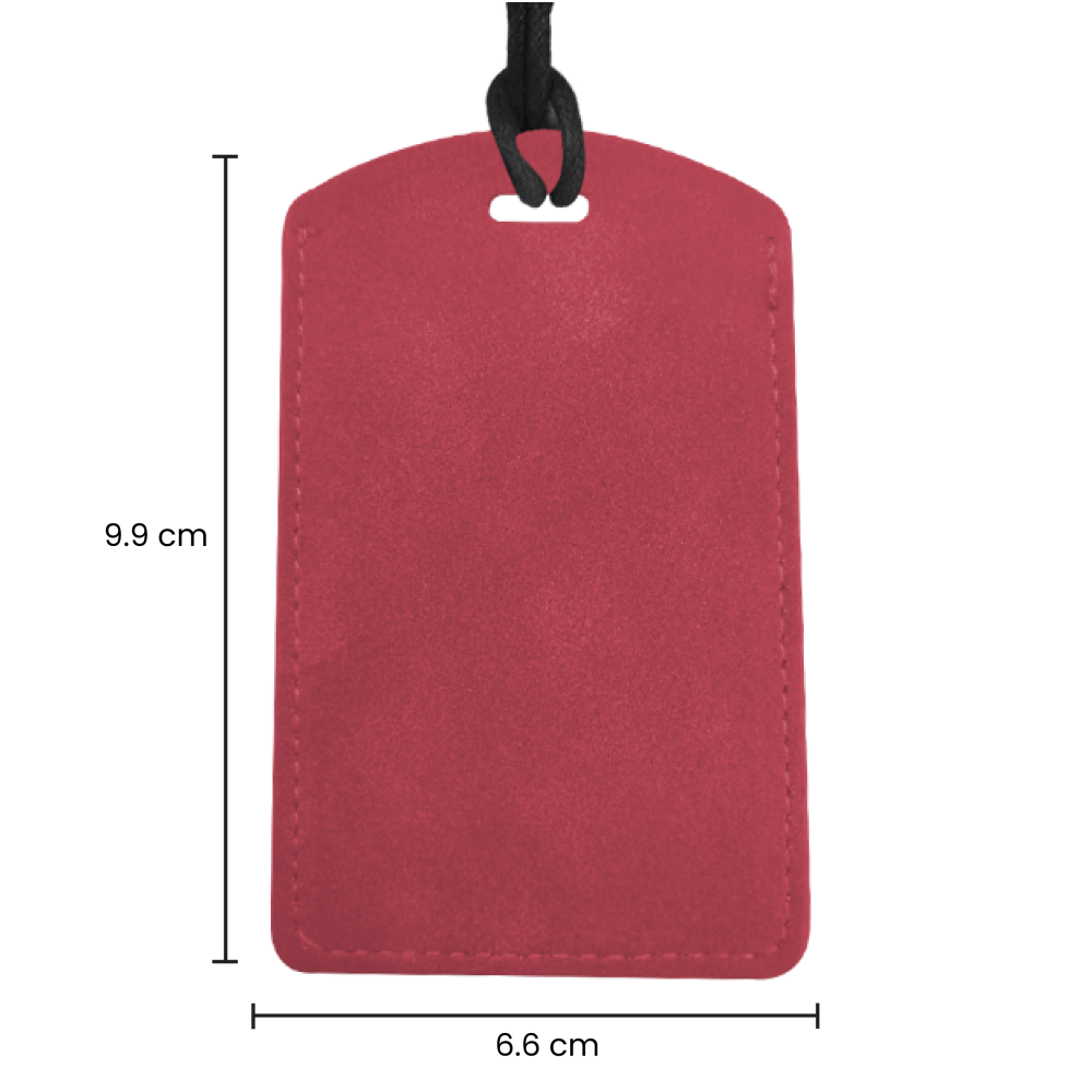 PU ID Card Holder With Key Ring